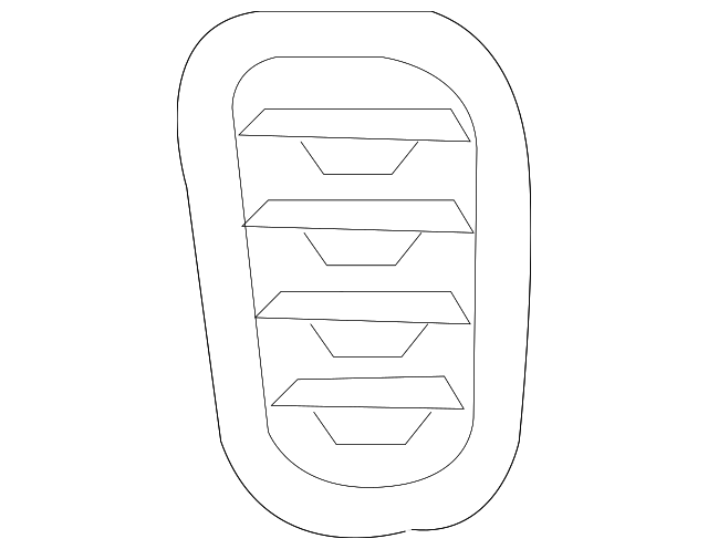 2023 Kia Rio Side Cover 86563-H9AA0 | QuirkParts