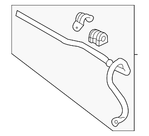2018-2024 GM Front Suspension Stabilizer Bar 84161350 GM ...