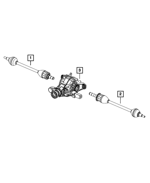 Rear Axle Shafts for 2022 Jeep Grand Cherokee | OEM Parts Online