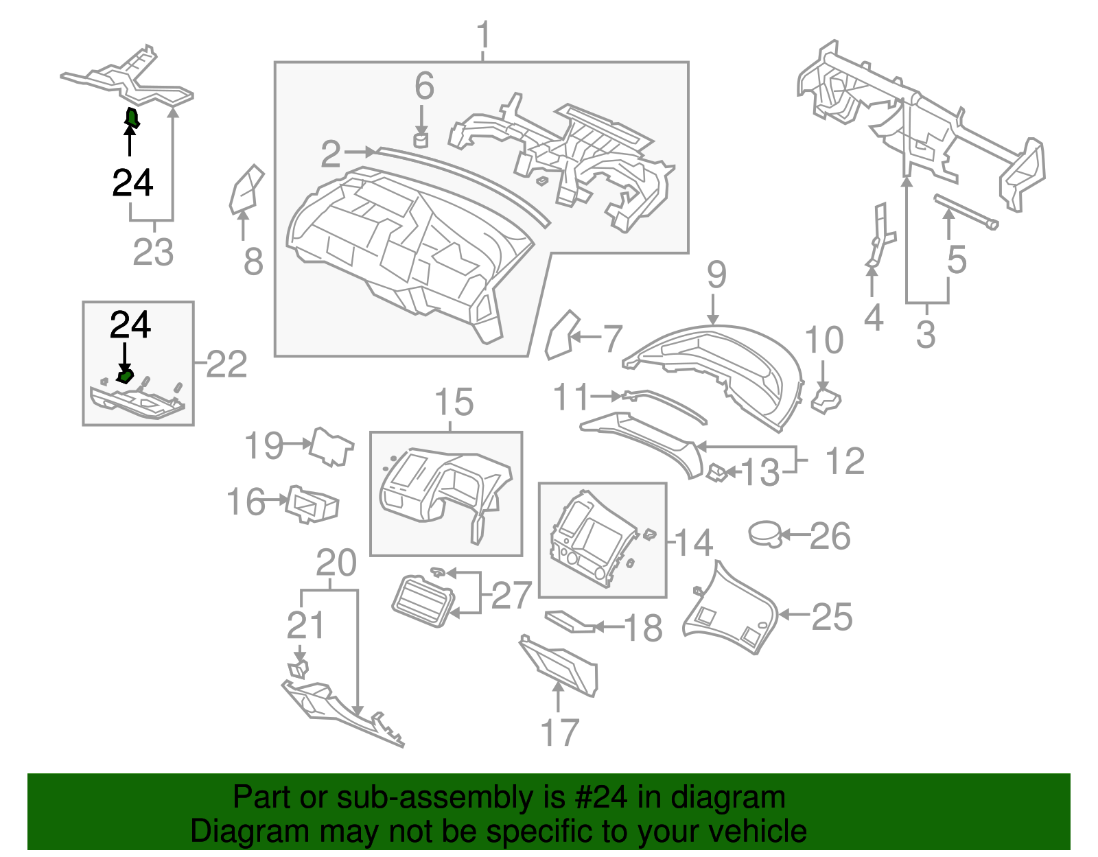 90666-SDA-A01 - 2003-2025 Honda - Clip Snap Fitting (Po)(Natural ...