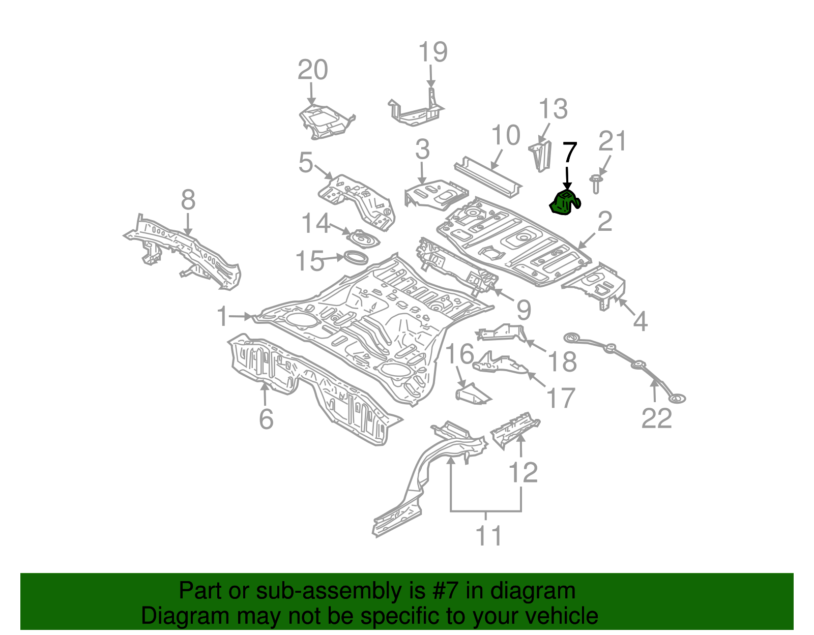 2003-2017 Infiniti Spare Anchor 74588-AL500 | Infiniti of Orland Park