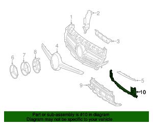 117-885-63-00 - Side Bracket 2017-2019 Mercedes-Benz | Mercedes-Benz ...