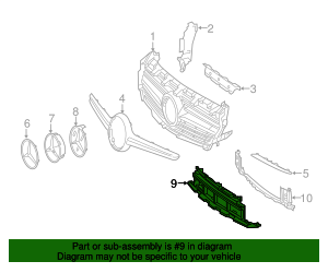 2017-2019 Mercedes-Benz CLA 250 Lower Grille 176-885-26-00 | Benzel ...