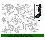 2014-2018 Jeep Grand Cherokee Engine Oil Filter Housing 68525212AA ...