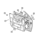 Buy OEM Mopar Interior Door Panels & Parts | Mopar Estores