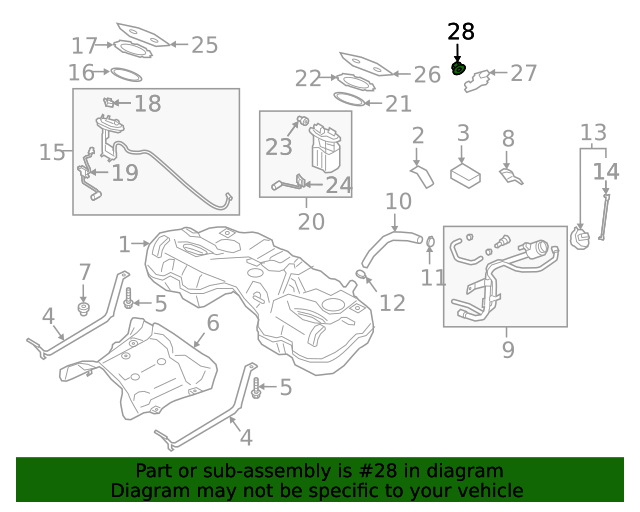 13270-08007-K - Wiper Arm Nut - 2007-2021 Hyundai | World OEM Parts Hyundai