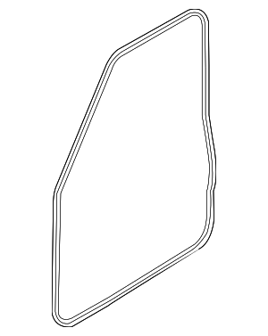 2005-2016 Land Rover Body Weather-Strip LR037755 | JaguarParts.com