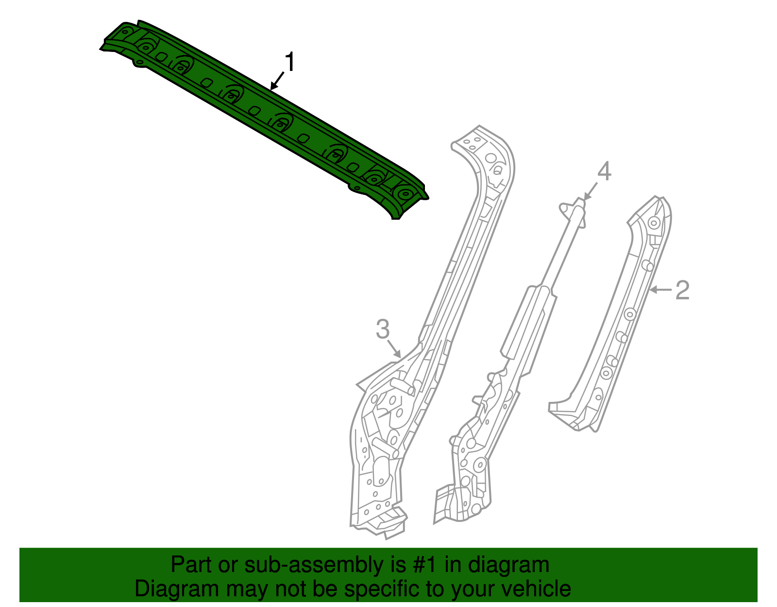 N243-70-640 - Windshield Header 2016-2024 Mazda MX-5 Miata | Florida ...