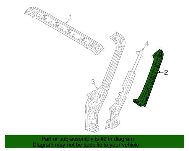 2016-2023 Mazda MX-5 Miata Outer Windshield Pillar N243-70-211A | OEM ...