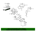 1999-2007 Ford Manifold Gasket - Driver's Side (LH) YL3Z-9439-BA ...
