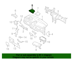 Hyundai - 84830-2S000-9P - Meter Hood - 2010-2015 Hyundai Tucson | OEM ...
