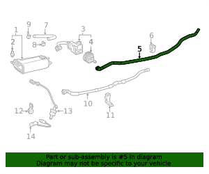 2019-2024 Toyota RAV4 Breather Tube 77227-0R030 | Toyota Parts Center