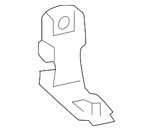 2019-2023 Toyota Vent Tube Bracket 77285-06590 | Toyota Parts Center