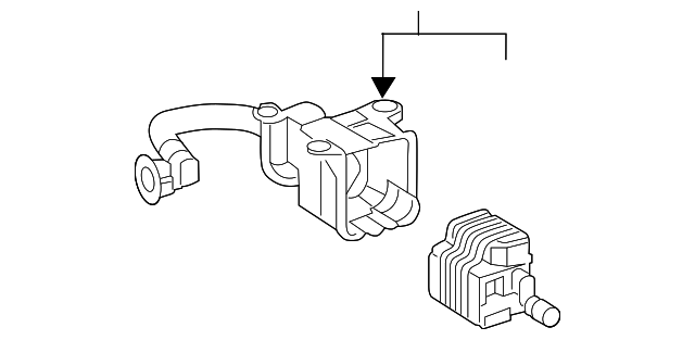 Genuine Toyota Vapor Canister part# 77730-0R010 for 2019-2024 Toyota ...