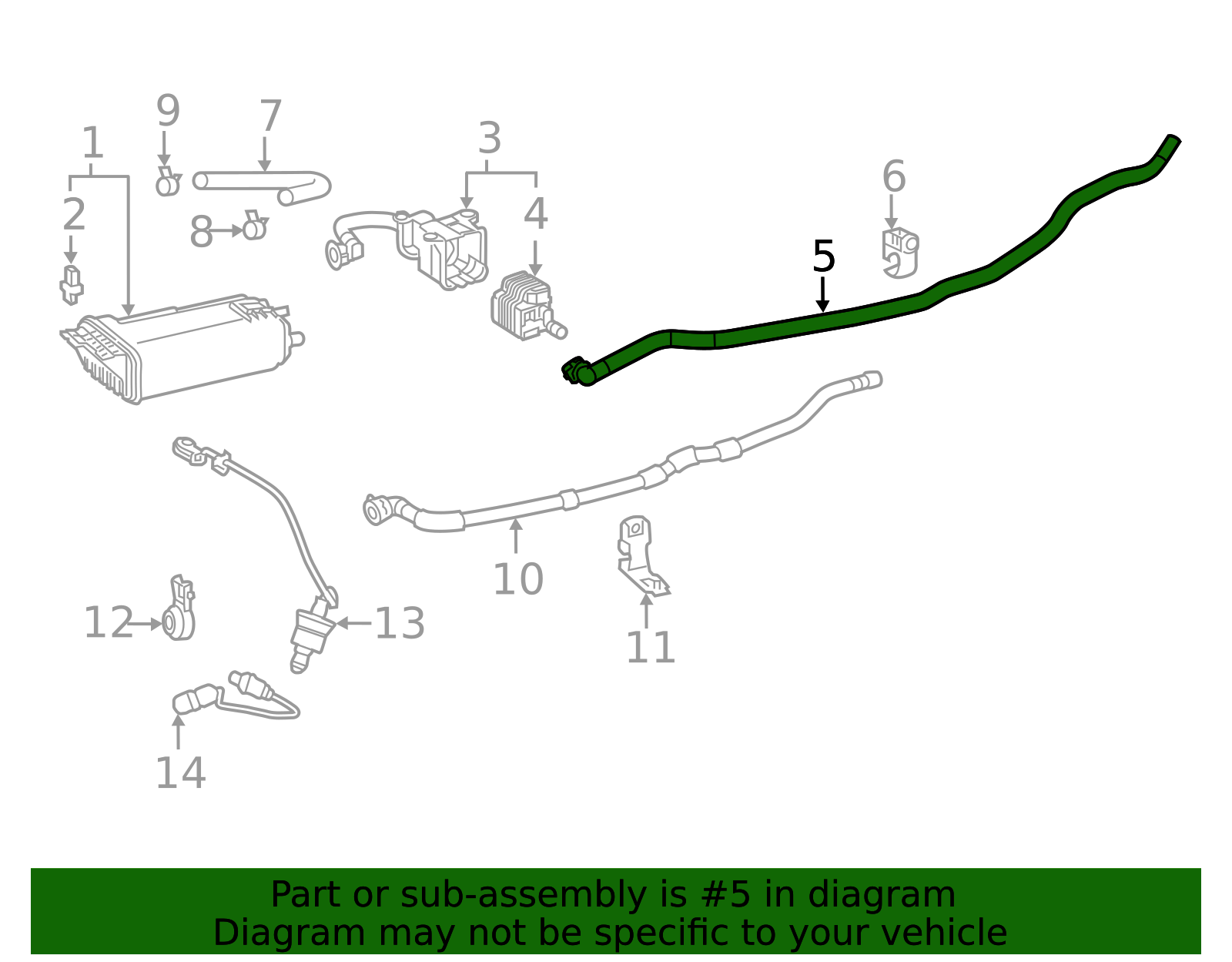 2019-2024 Toyota RAV4 Breather Tube 77227-0R030 | Toyota Parts Center