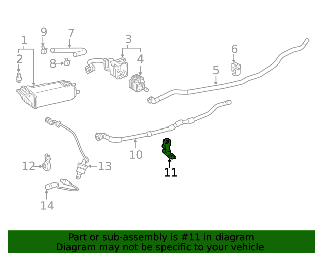 77285-06590 - Vent Tube Bracket - 2019-2024 Toyota | OEM Genuine Toyota ...
