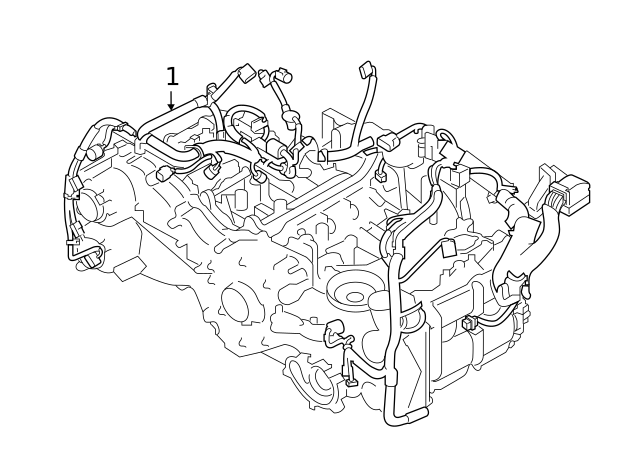 2022-2023 Subaru Forester Engine Harness 24020AH240 | OEM Parts Online