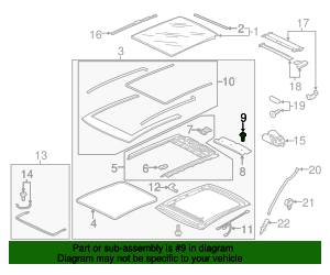 8V3-898-803-B - Hardware Kit 2015 Volkswagen | Volkswagen Parts Catalog