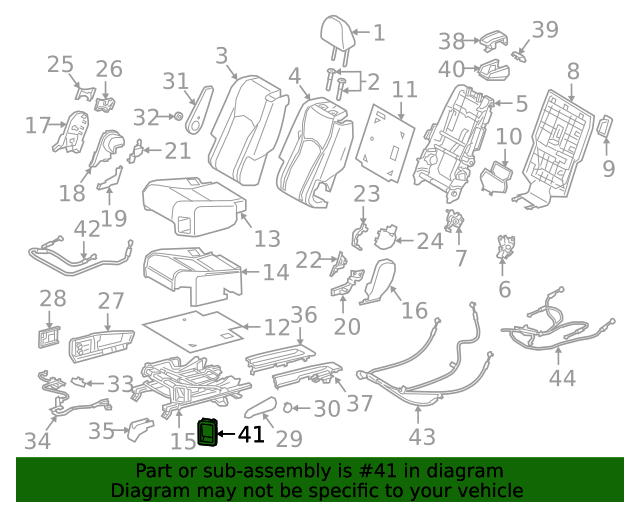 2018-2020 Lexus Release Handle 72058-48030-A0 | OEM Parts Online