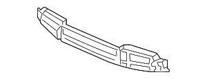 71172-T2F-A00 - Box Front Bumper Beam - 2013-2015 Honda Accord | Honda ...