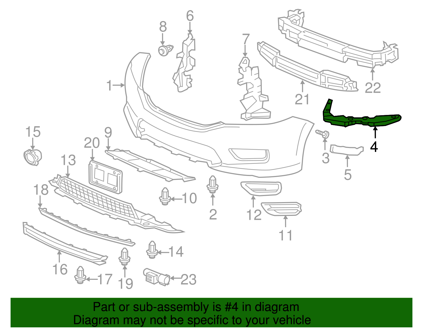 71140-T2A-A01 - Upper Support 2013-2017 Honda Accord | Honda Parts Online