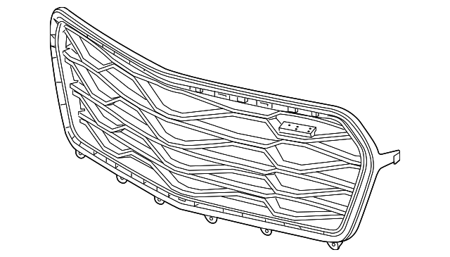2017-2024 Chevrolet Camaro Front Lower Grille 23455473 | GMPartsDirect.com