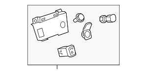 2020-2022 GM Black Front Floor Console Accessory Trim Plate 84410140 GM ...