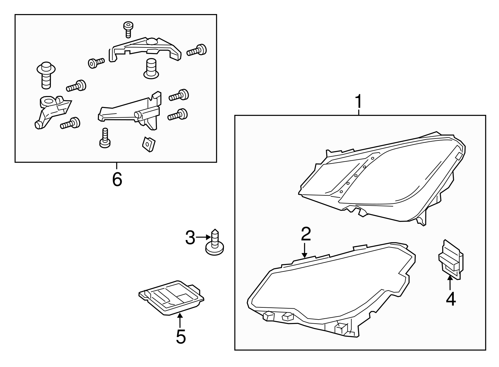 207-820-89-61-64 - Lamp Unit 2012-2017 Mercedes-Benz E550 | Mercedes ...