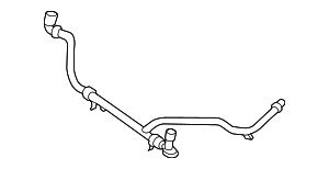 17127604544 - 2012-2016 BMW Cooler Pipe (17-12-7-604-544) | BMW of ...