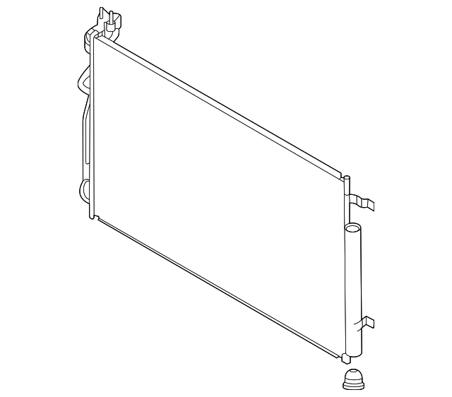 2021-2023 Hyundai Sonata A/C Condenser 97606-L1960 | Hyundai Wholesale ...