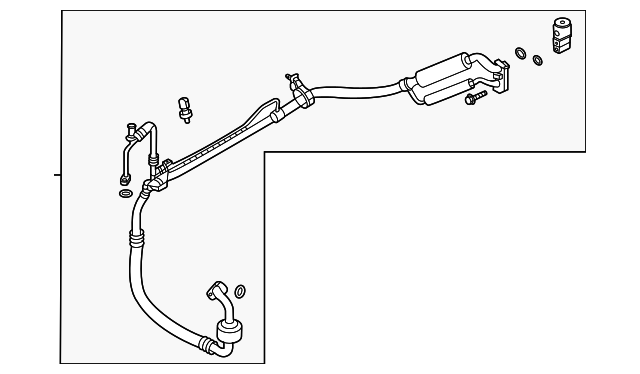 97775-L1900 - Hose & Tube Assembly 2021-2022 Hyundai Sonata | Group 1 ...