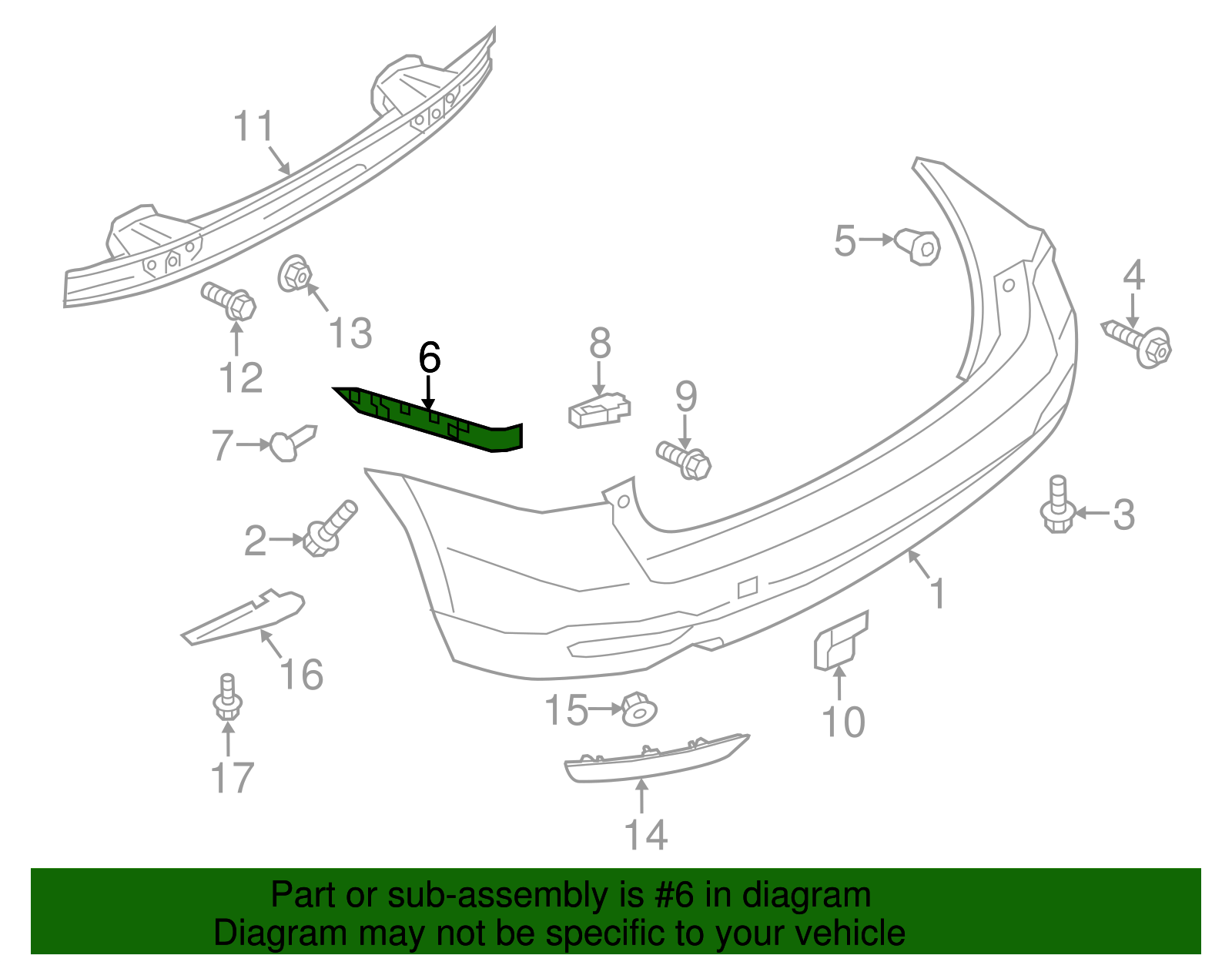 57707SG080 - Side Bracket - 2014-2018 Subaru Forester | World OEM Parts ...