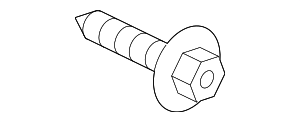 2014-2021 Subaru Bumper Cover Screw 904560045 | QuirkParts
