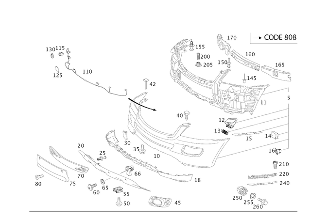 2003-2011 Mercedes-Benz Basic Carrier 164-885-22-65 | Buy Mercedes ...