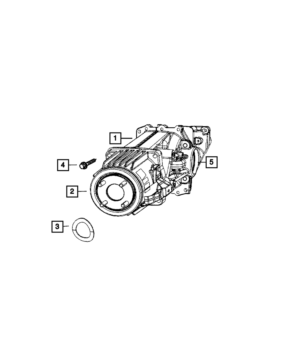 2007-2017 Mopar Rear Axle Differential 3501A115 | TascaParts.com
