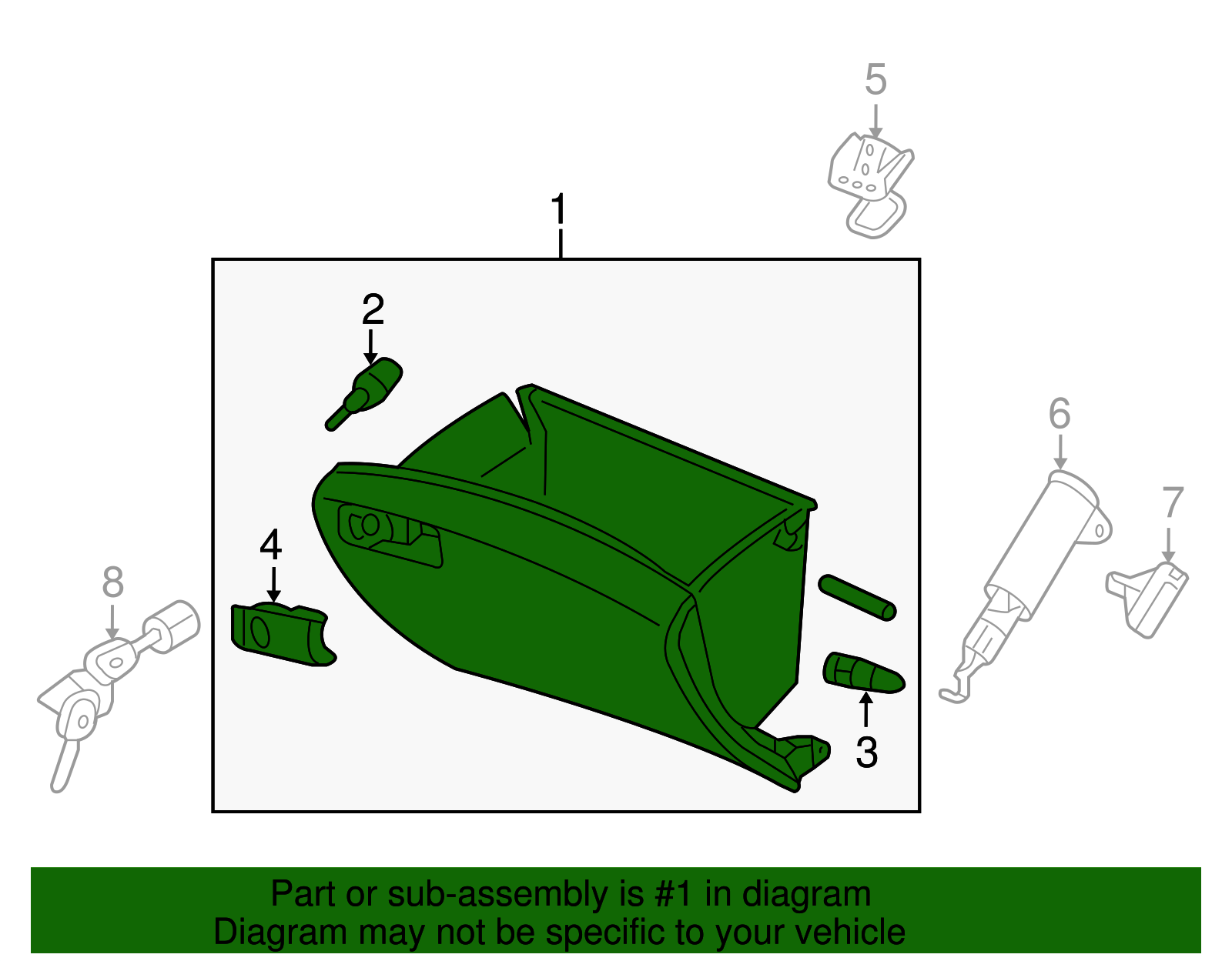 37821-R40-A00 - 2008-2015 Honda - Bracket Engine Control Module ...
