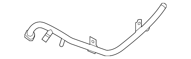 2016-2021 Hyundai Water Pipe 25457-2B712 | QuirkParts