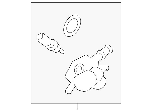 Genuine Outlet Assembly for 2016-2020 Hyundai | Part# 25600-2B740 ...
