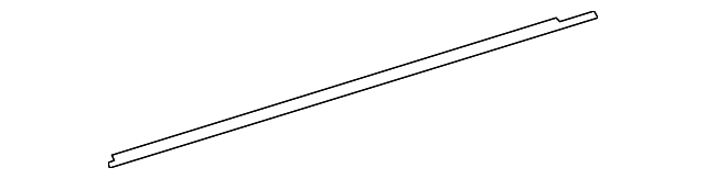 75711-21030 - Door Belt Molding (Right, Front) - 2005-2010 Scion tC ...