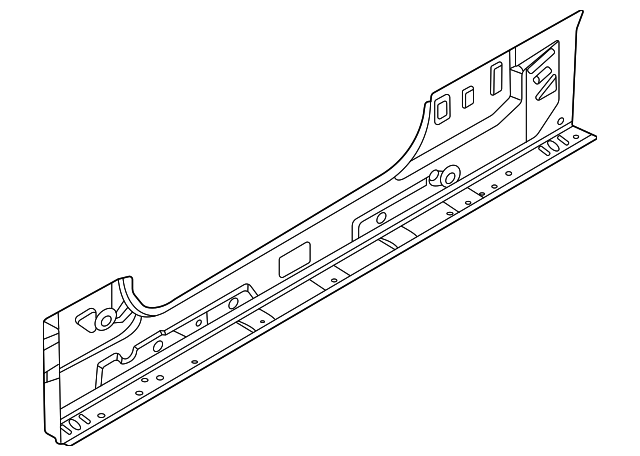 Genuine BMW 41-00-9-879-496 | Inner Rocker | FREE Shipping on Most ...