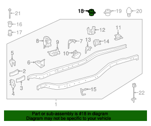 Toyota OEM Mount Cushion Part# 52203-0C070 | OEM Vehicle Parts