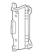 53165-52030 - Deflector Panel - 2007-2018 Toyota | OEM Genuine Toyota Parts