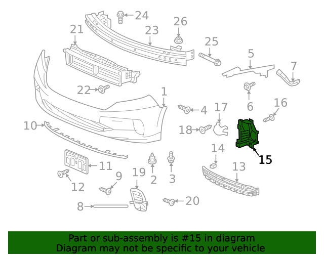 71104-THR-A50 - Housing 2021-2024 Honda Odyssey | Honda Parts Online
