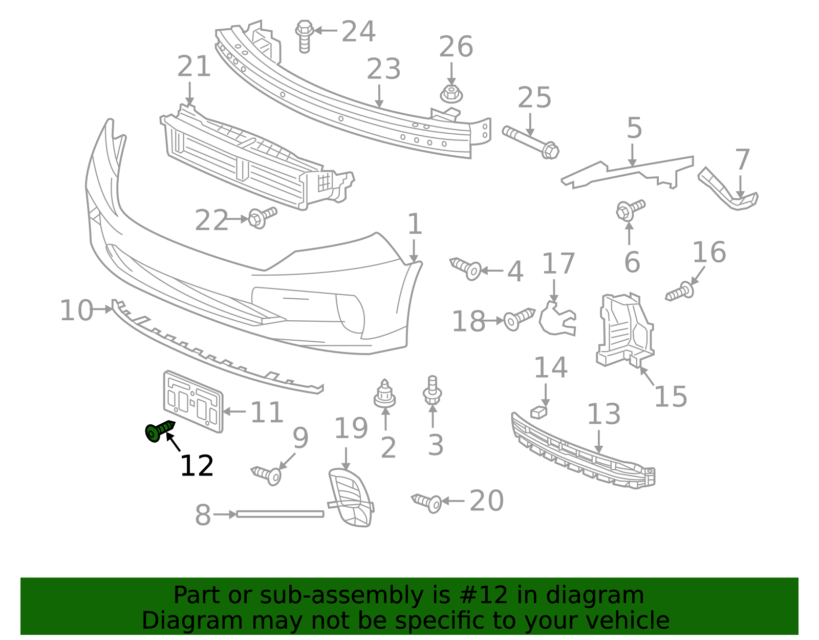 93913-15520 - Screw Tapping (5X20) (Po) - 2002-2021 Honda | Genuine ...