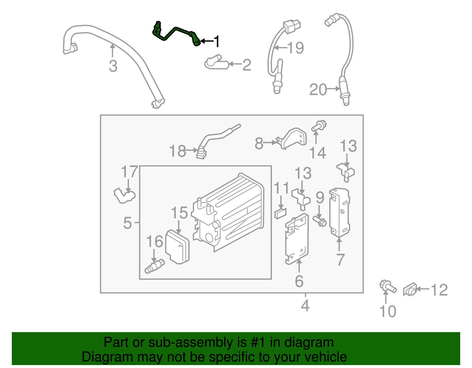 9L3Z-6758-B - Crankcase Tube 2009-2010 Ford F-150 | Big 3 Auto Parts