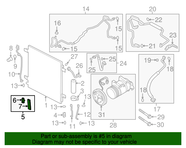 27710-1LA0B - Sensor Kit 2017-2024 Nissan Armada | Nissan Parts ...