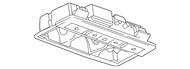 2011-2017 Buick Light Titanium Courtesy Lamp 22856790 | GMPartsDirect.com