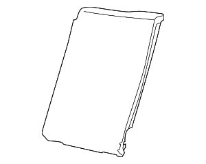 2014-2017 Chevrolet SS Rear Seat Back Center Pad 92268368 ...