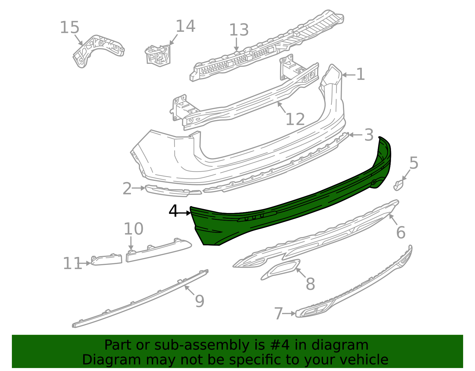 5NN-807-217-AK-GRU - Bumper Cover | World VW Parts