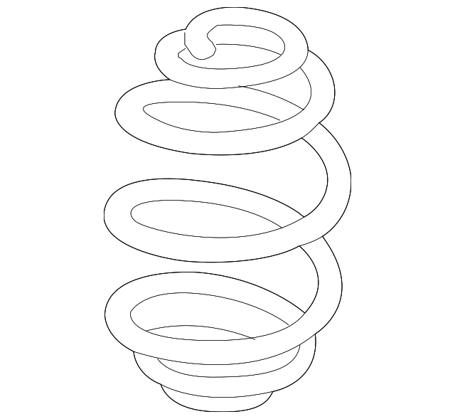 Genuine BMW 31-33-6-787-141 | Coil Spring | FREE Shipping on Most ...